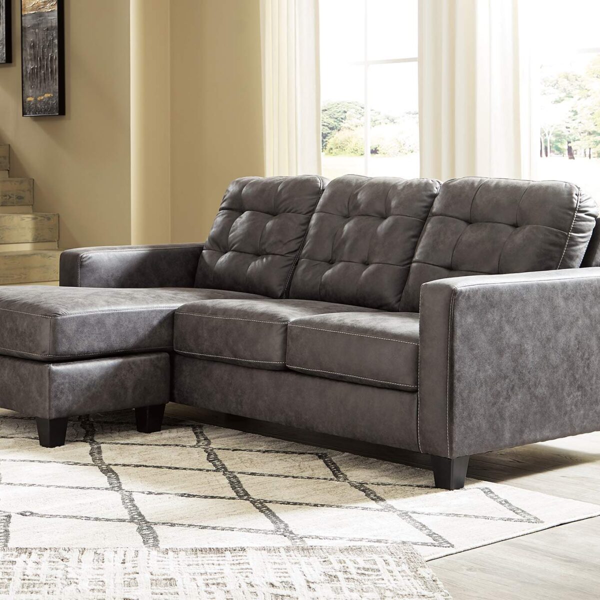 Banco Decorativo Enginner Marca Ashley A3000030 – Aguila Muebles